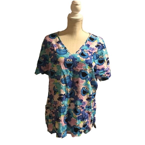 Sesame Street | Tops | Sesame Street Scrubs Top | Poshmark